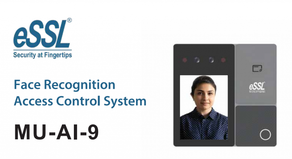 eSSL MU-AI-9 FACE RECOGNITION ACCESS CONTROL SYSTEM – Attendance Machine
